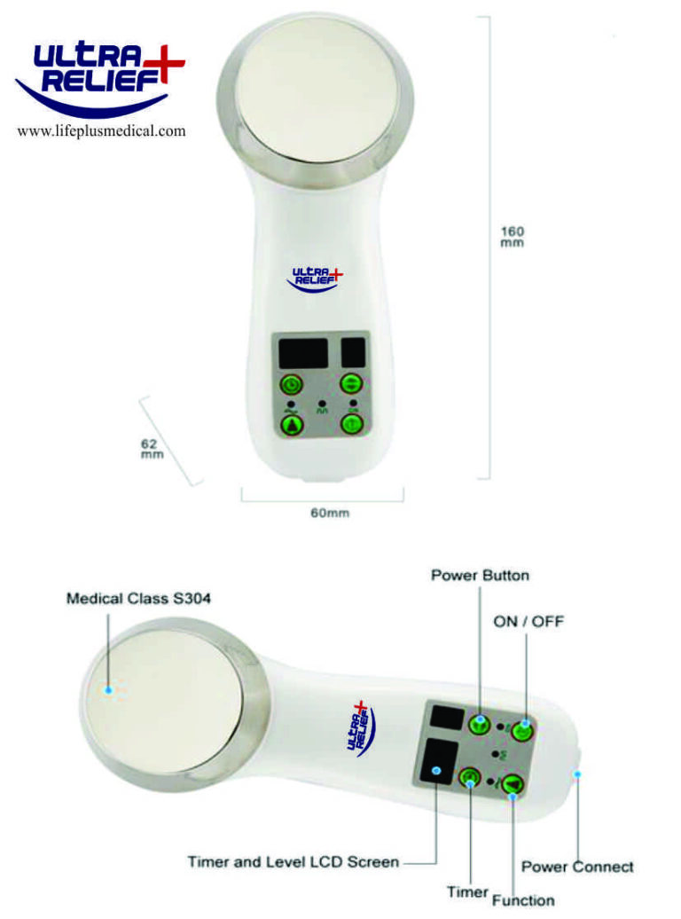 Ultrasound Physiotherapy Pain Relief Device - LifePlus Medical